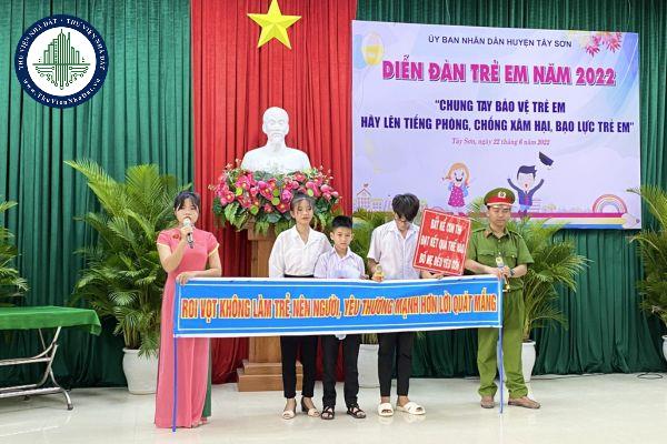 Cơ sở vật chất tổ chức diễn đàn trẻ em phải đảm bảo yêu cầu như thế nào?